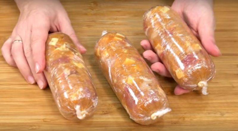 Самая вкусная домашняя колбаса – Простой рецепт приготовления